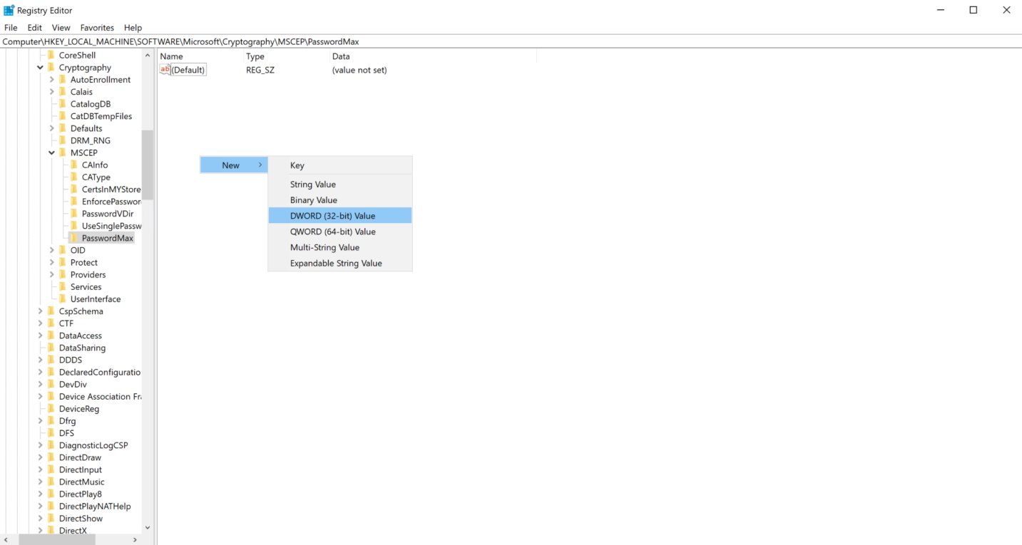 How to create an NDES server to utilize SCEP with Jamf Pro - Rubyraccoon