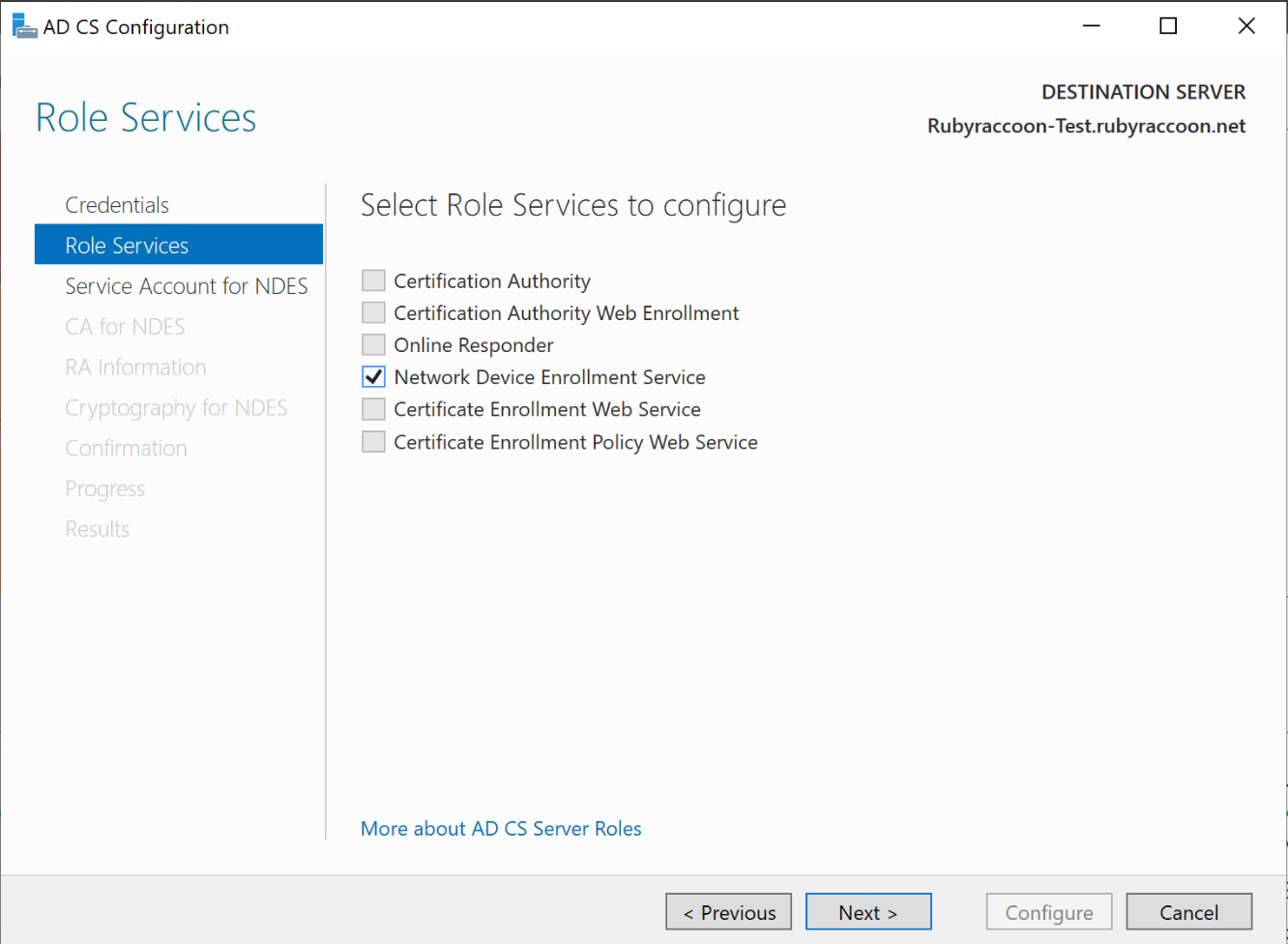 How to create an NDES server to utilize SCEP with Jamf Pro - Rubyraccoon
