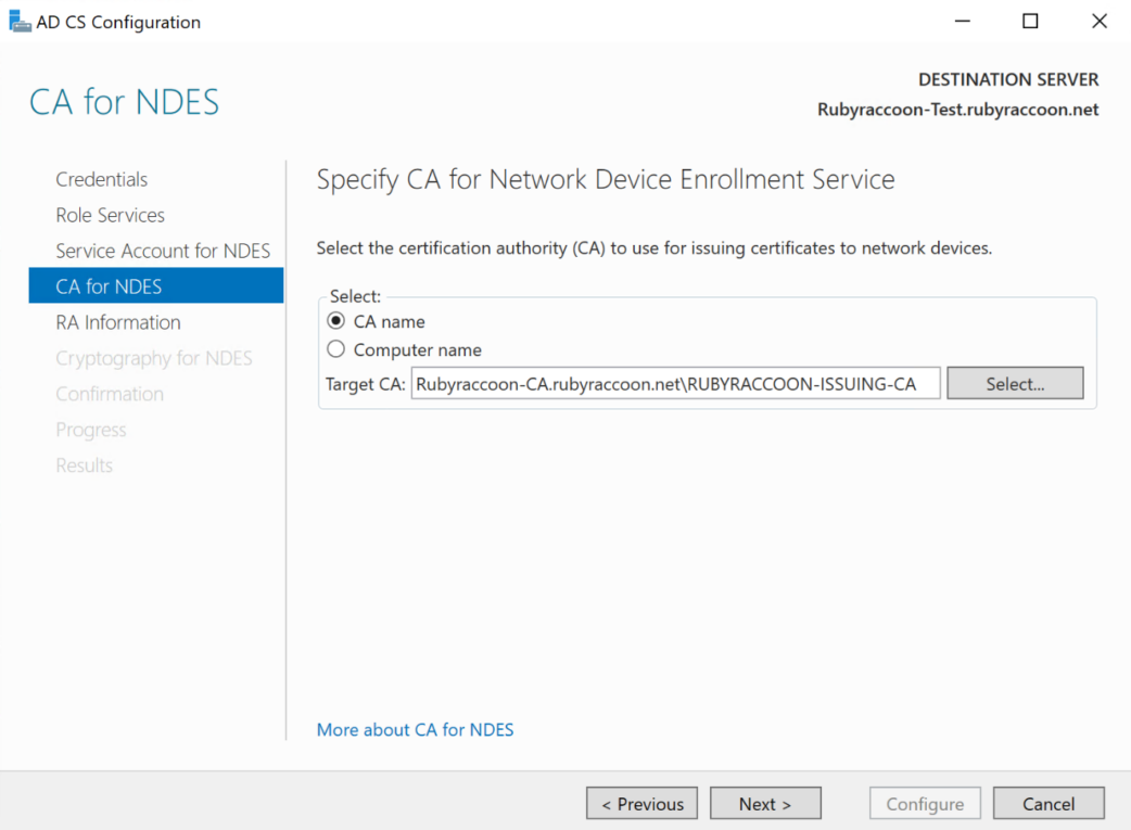 How to create an NDES server to utilize SCEP with Jamf Pro - Rubyraccoon