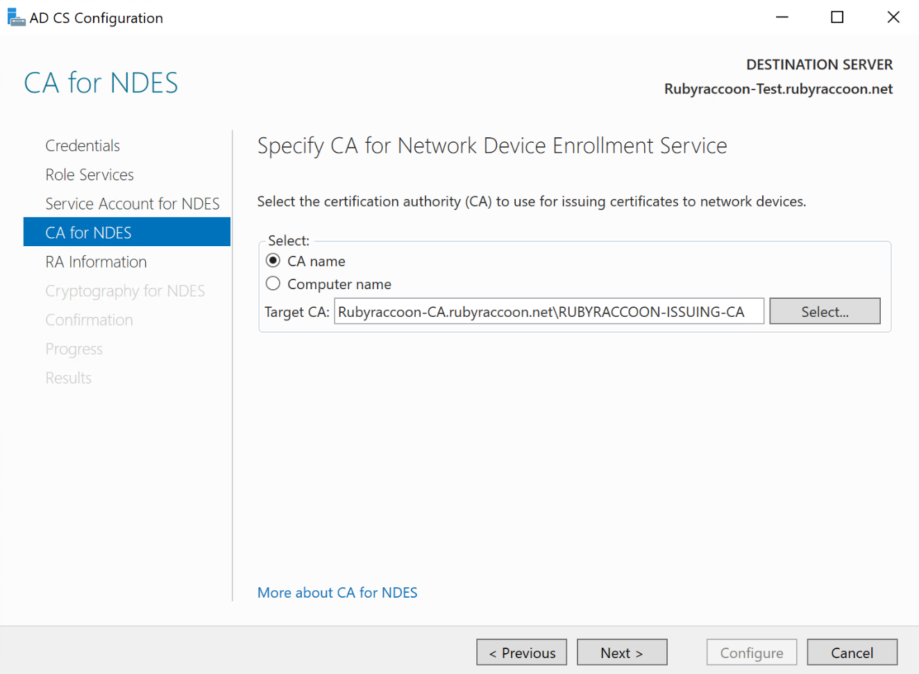 How to create an NDES server to utilize SCEP with Jamf Pro - Rubyraccoon